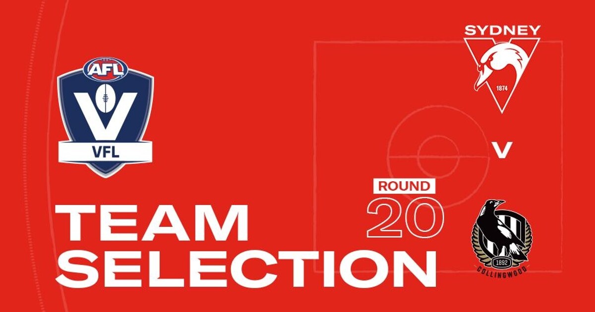VFL TEAM: Side confirmed for home clash with Collingwood
