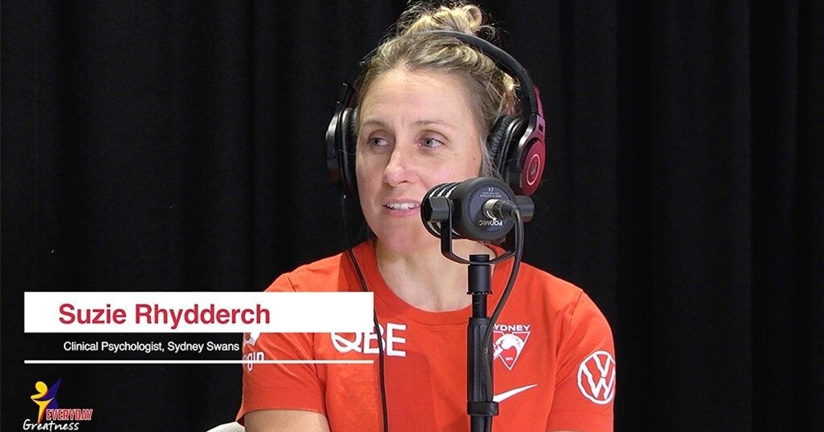 Everyday Greatness podcast Episode 8 - Suzie Rhydderch