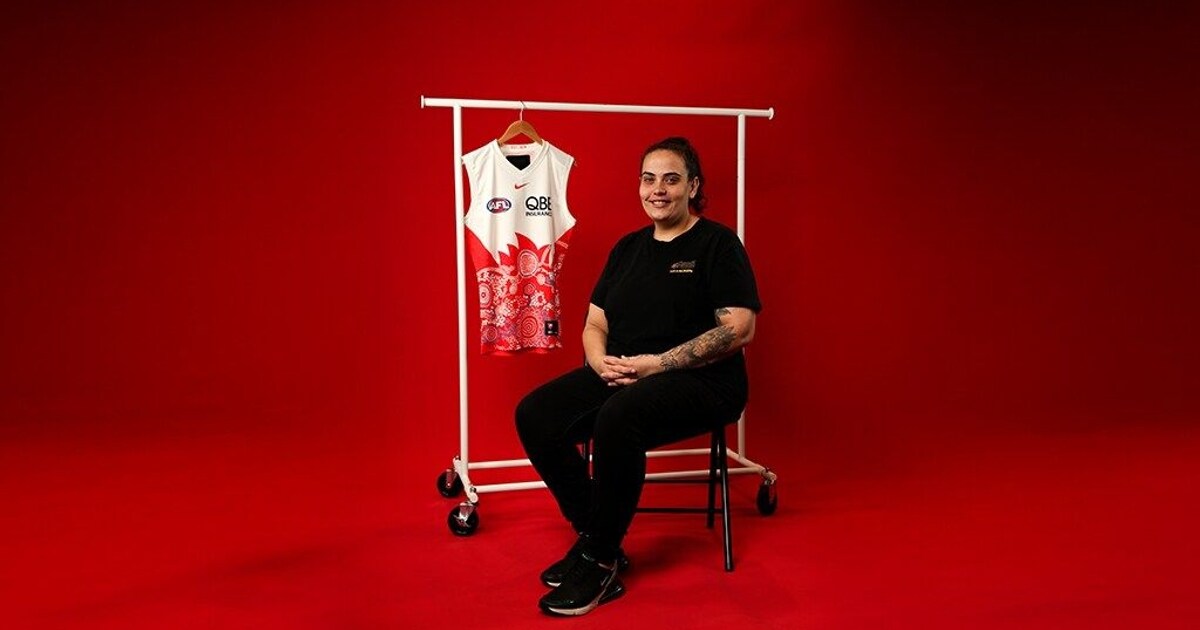 Meet the artist of our 2025 Marn Grook Guernsey - Jordan Ardler