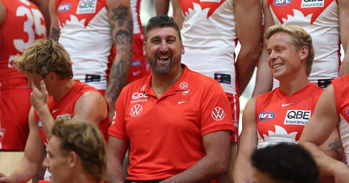 AFL 2026 Media - Sydney Team Photo Day