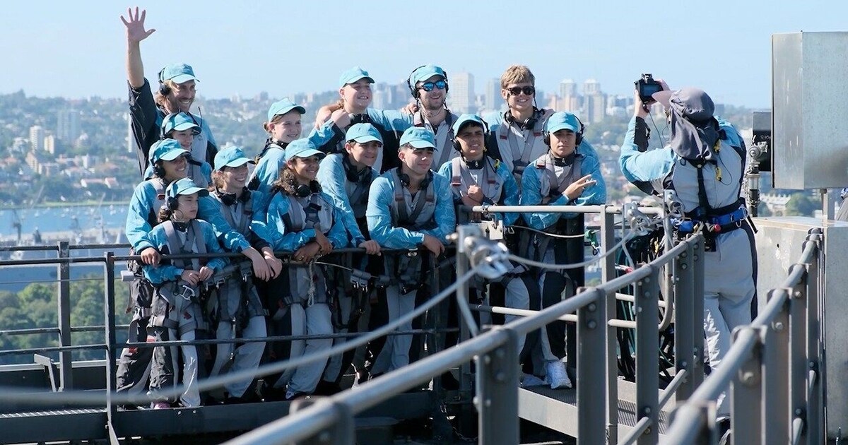 Climbing the Sydney Harbour Bridge